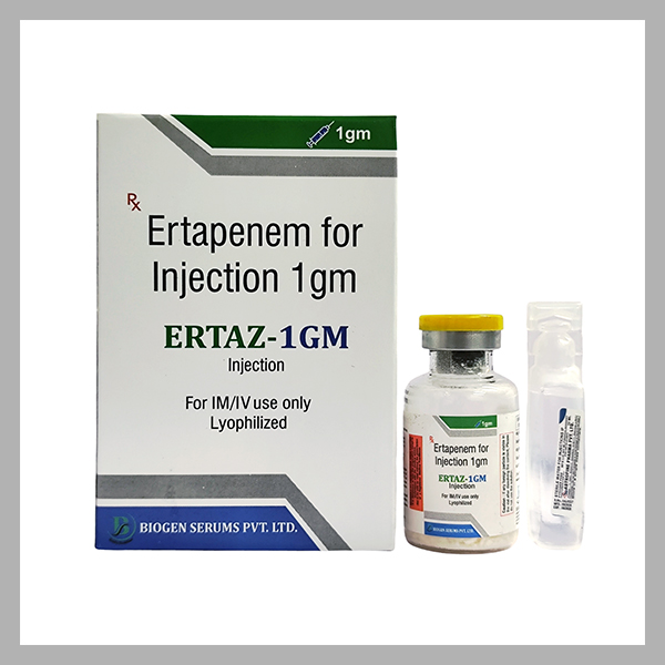 ERTAZ 1GM – Biogen Serums Pvt. Ltd.
