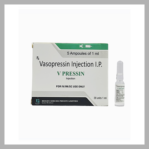 V-PRESSIN – Biogen Serums Pvt. Ltd.